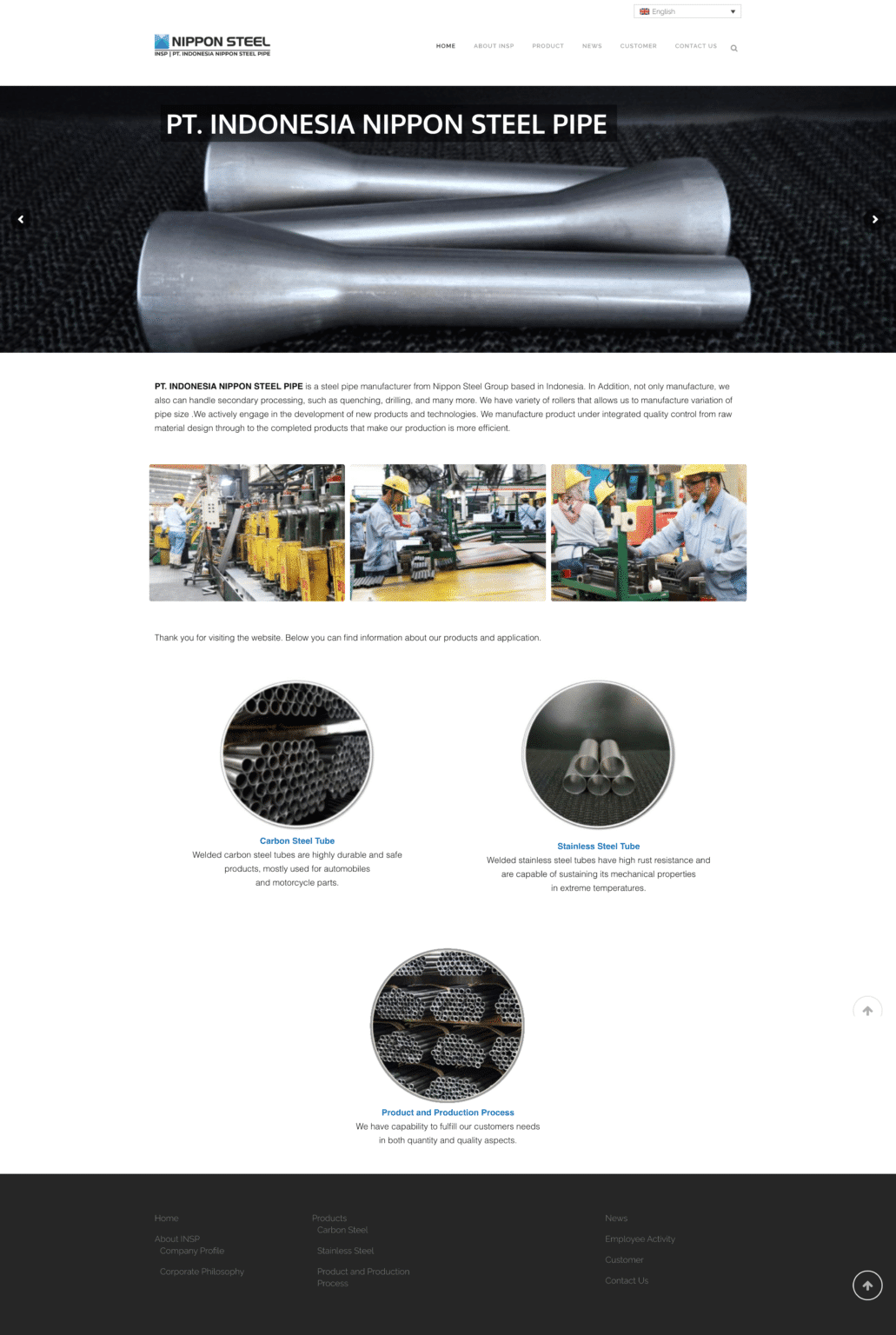 Indonesia Nippon Steel Pipe | Walkbrains