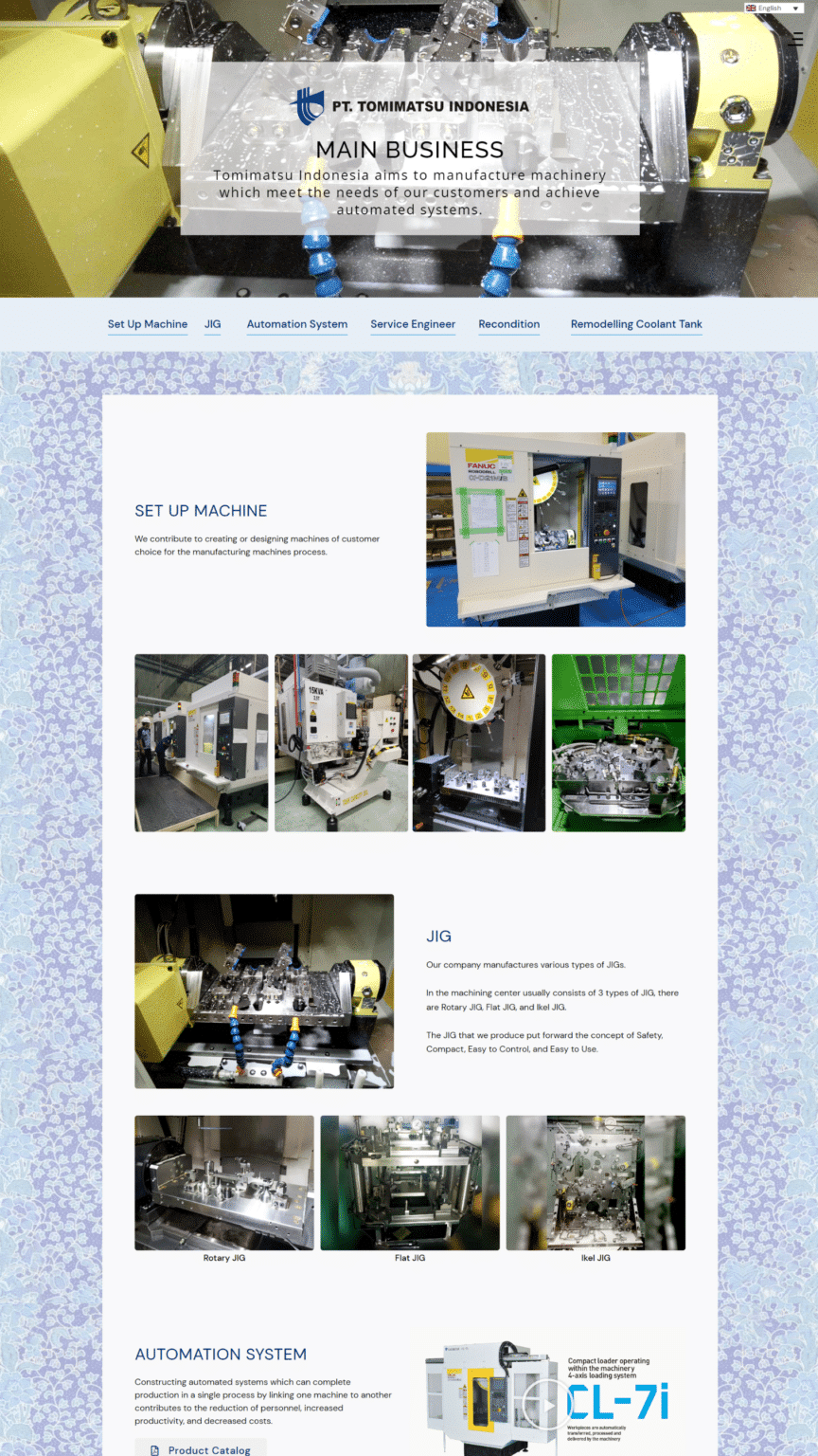 Tomimatsu Indonesia | Walkbrains